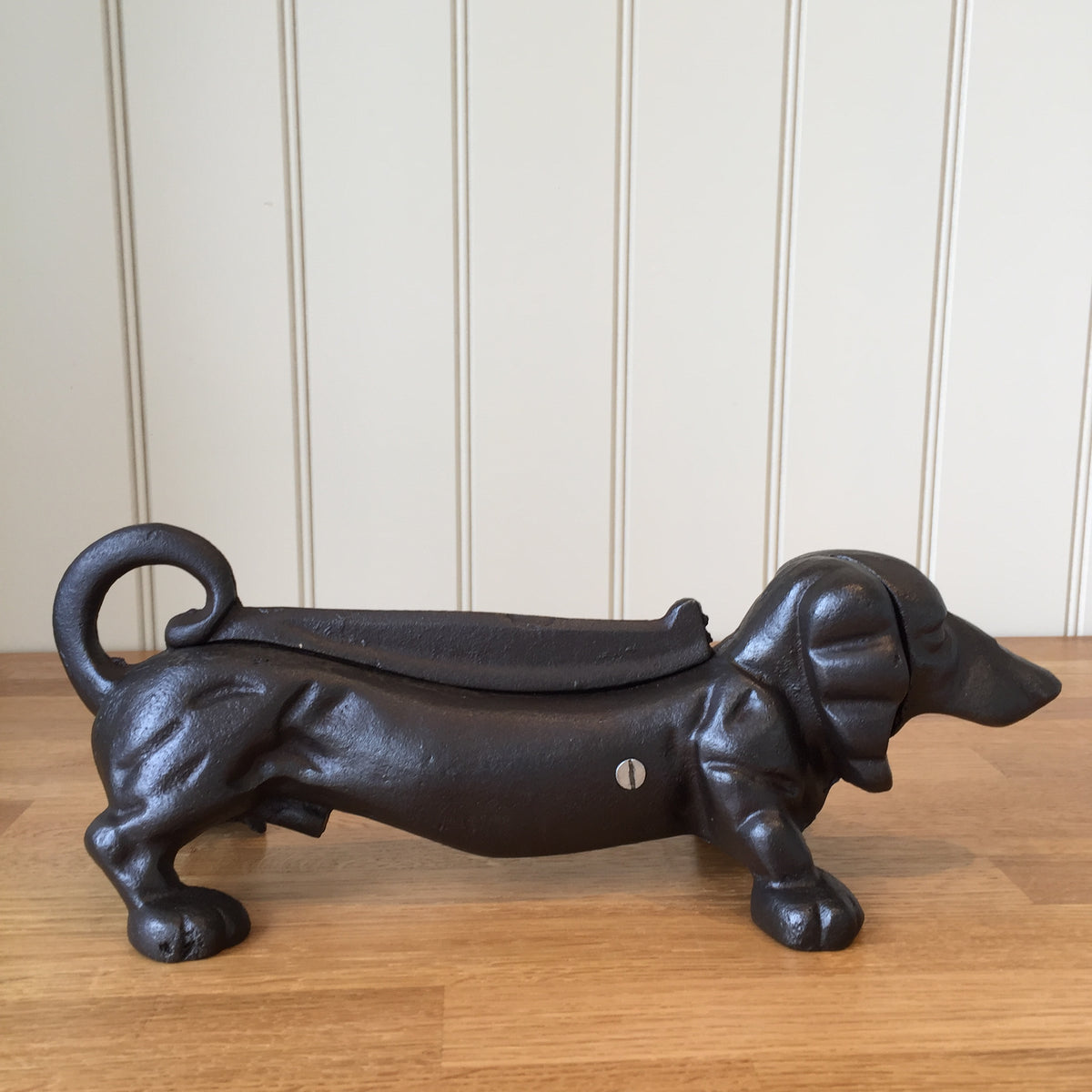 Cast Iron Dachshund Boot Scraper Dog Antique Style 12" 300mm Gift ...