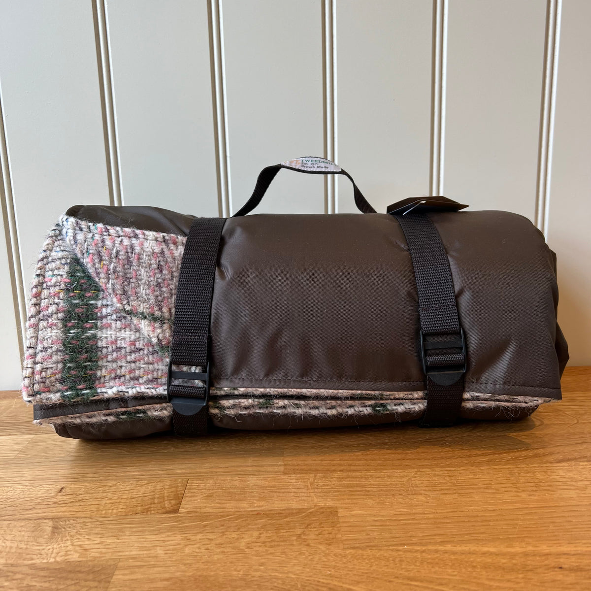 Tweedmill Recycled Picnic Blanket Rug Roll Waterproof Backing – Bells ...